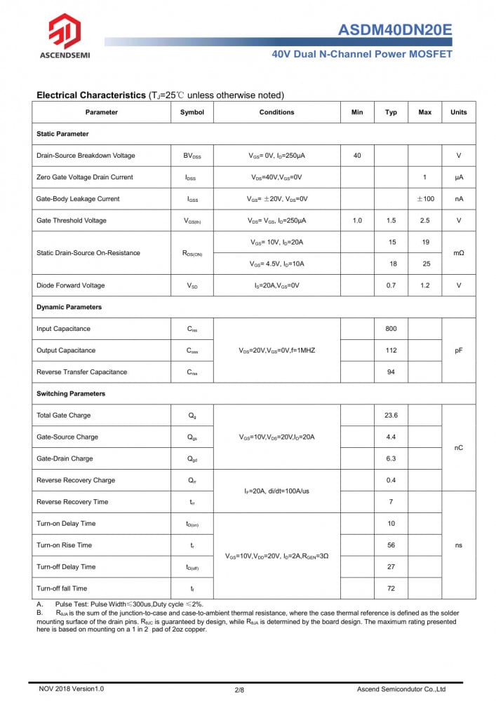 ASDM40DN20E-R datasheet page 2