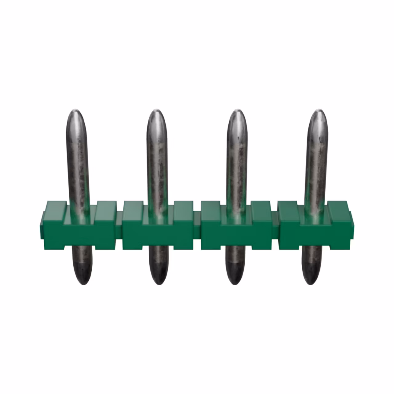 5.00mm Pitch Eurostyle Vertical PCB Pin Header, Breakable, 4 Circuits for sale