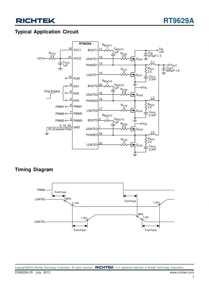 RT9629A datasheet page 7