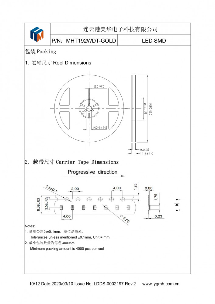 MHT192WDT-GOLD datasheet page 10
