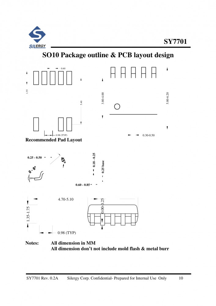 SY7701FHC datasheet page 10