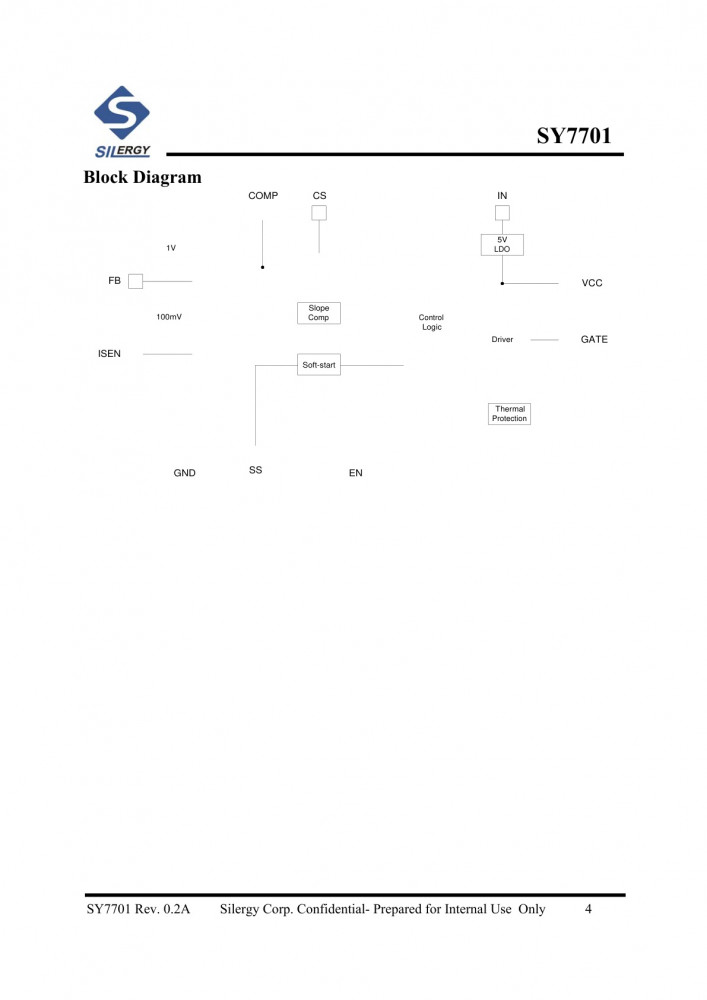 SY7701FHC datasheet page 4
