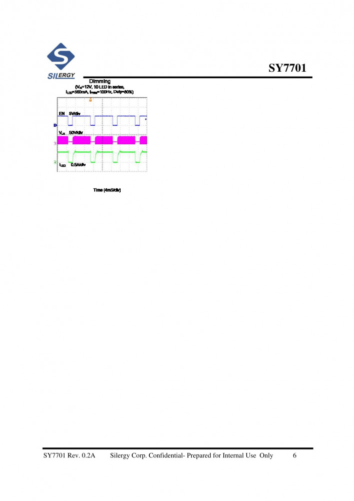 SY7701FHC datasheet page 6