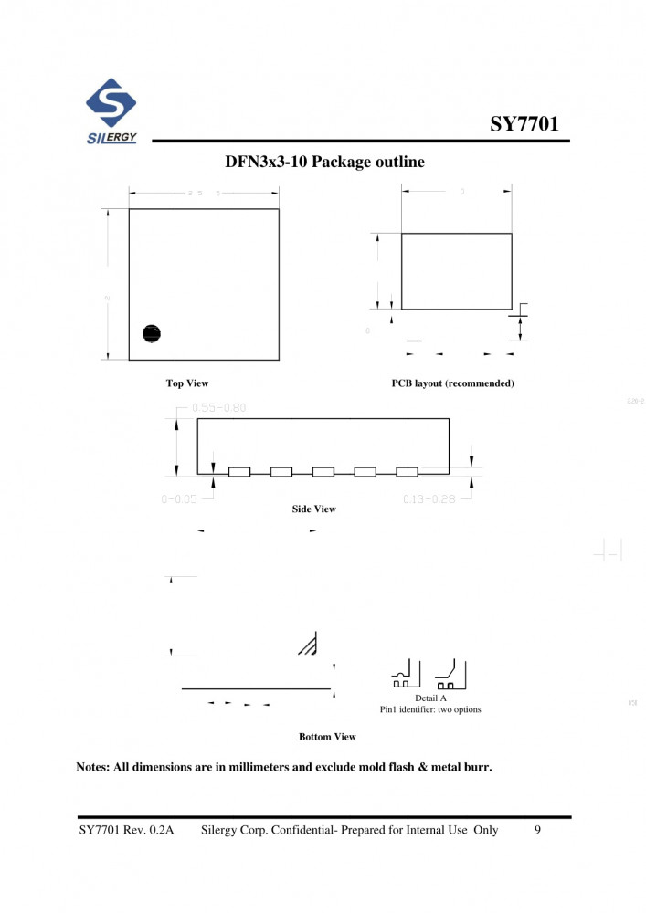 SY7701FHC datasheet page 9