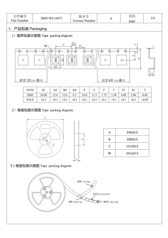 SDRH.1205CT.NLF330MT00 specification page 5
