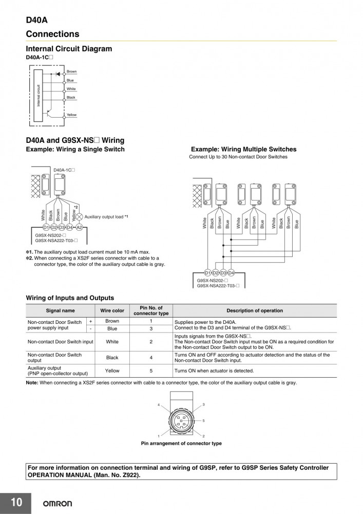 D40A technical document page 10
