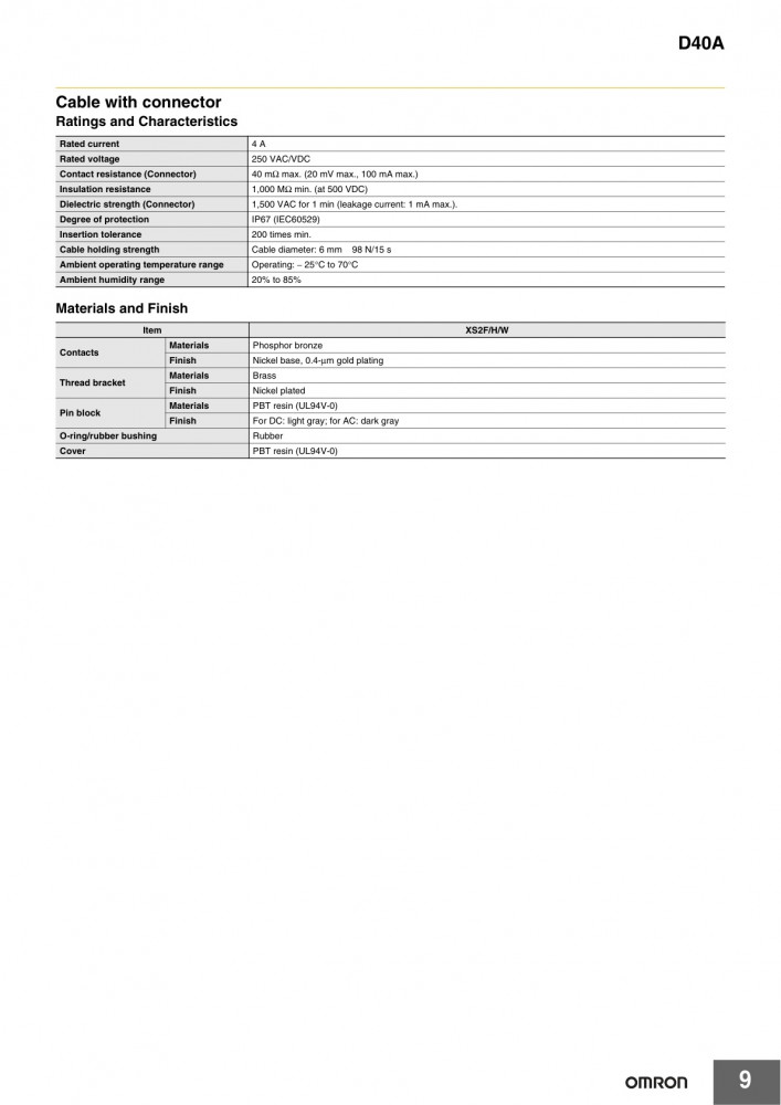 D40A technical document page 9