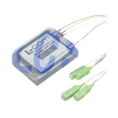 L-com PDW1R-01150-NN5N Fiber Optic Switch, Multiplexer, and Demultiplexer Chip for sale
