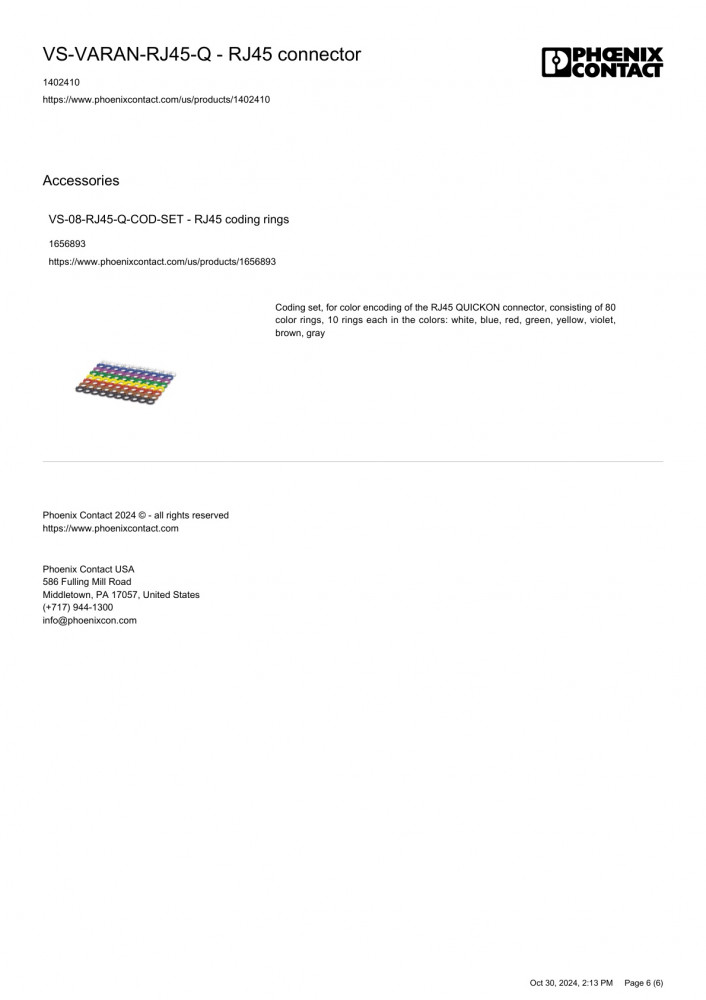 Phoenix Contact 1402410 product document page 6