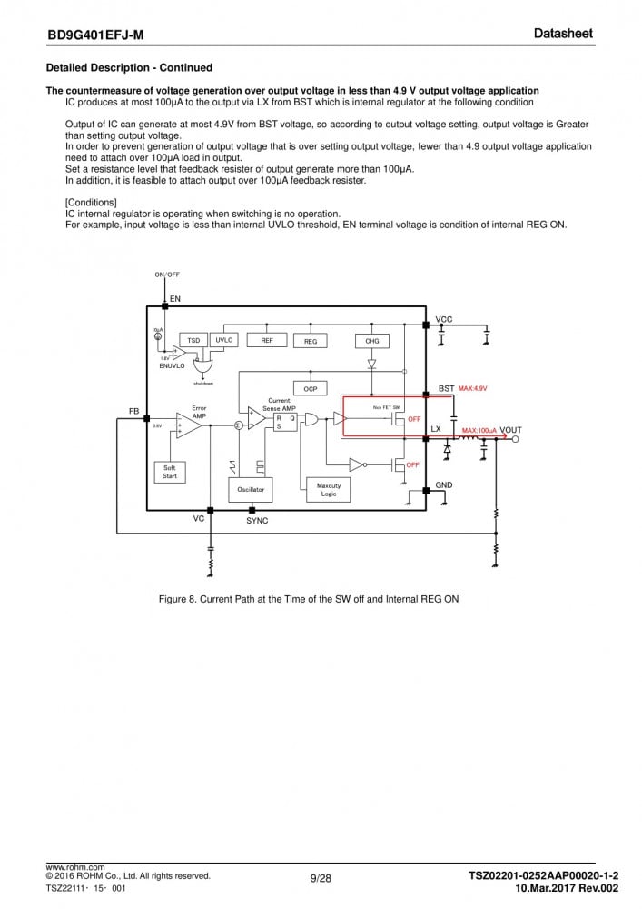 BD9G401EFJ-ME2 technical document page 9