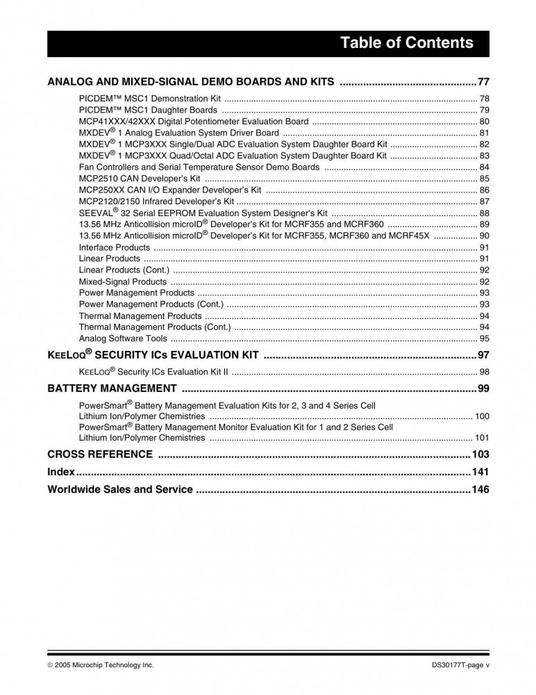 Development Systems Ordering Guide page image 5