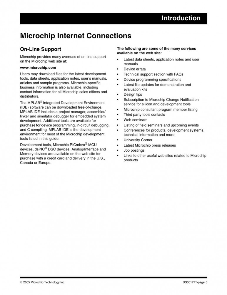 Development Systems Ordering Guide page image 9