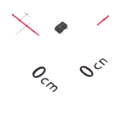 onsemi DTA115TM3T5G Single Pre-Biased Bipolar Transistor