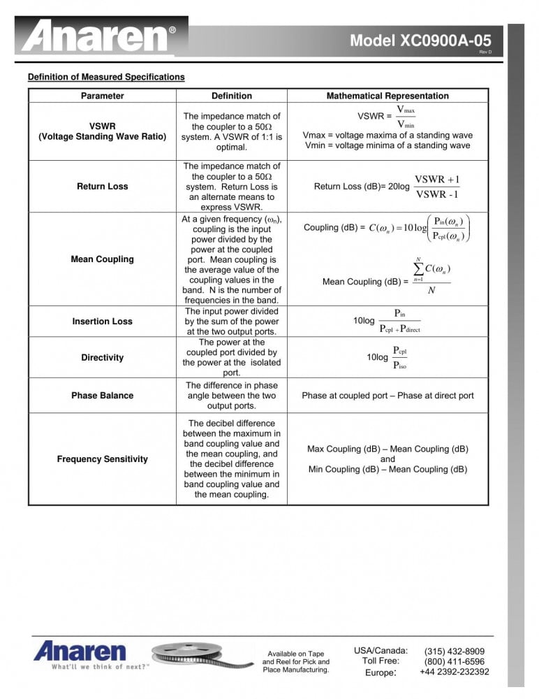XC0900A-05S datasheet page 7