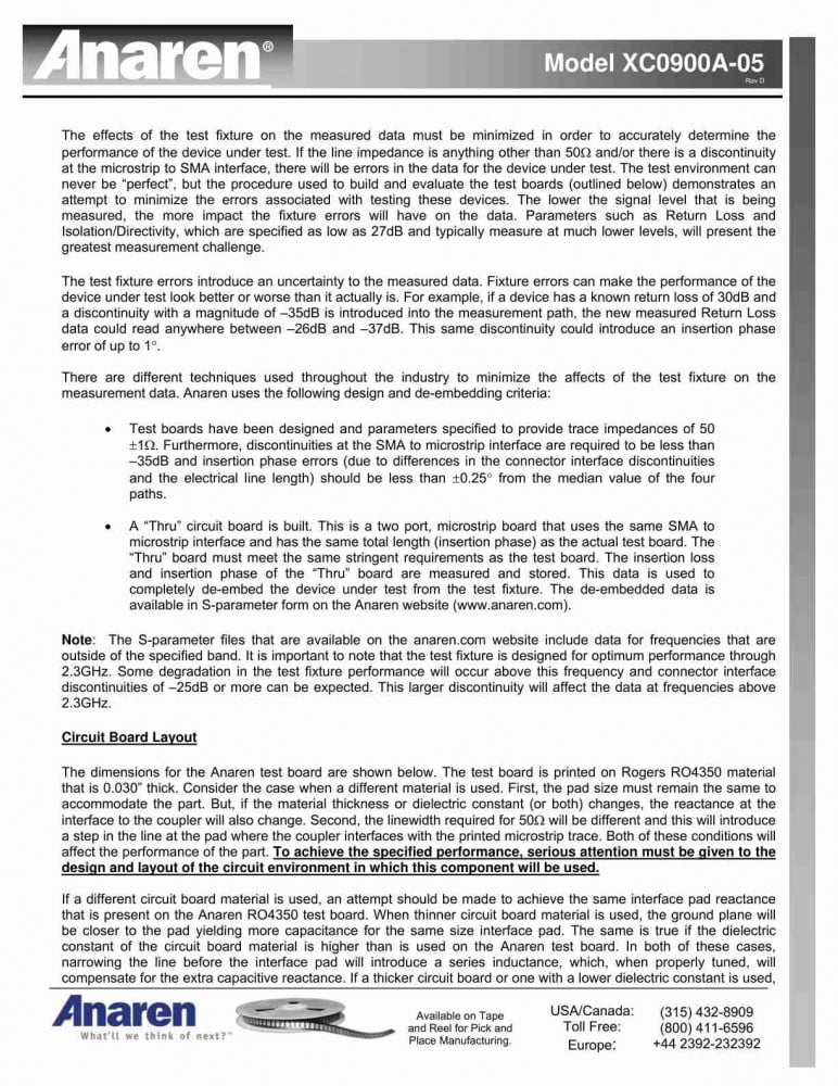 XC0900A-05S datasheet page 9
