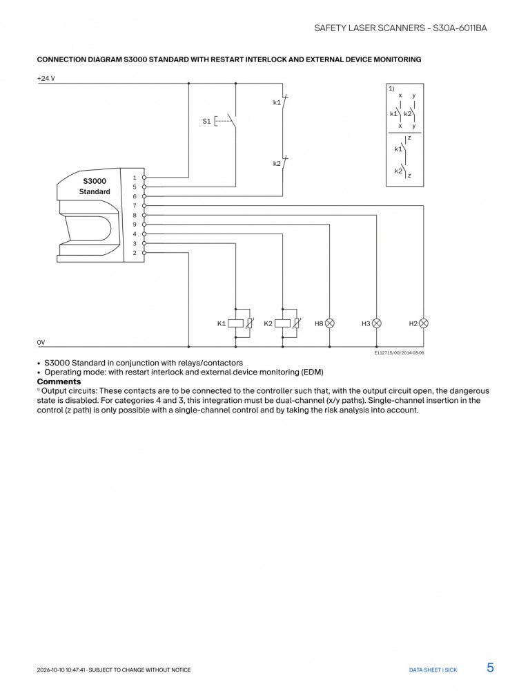 S30A-6011BA datasheet page 5