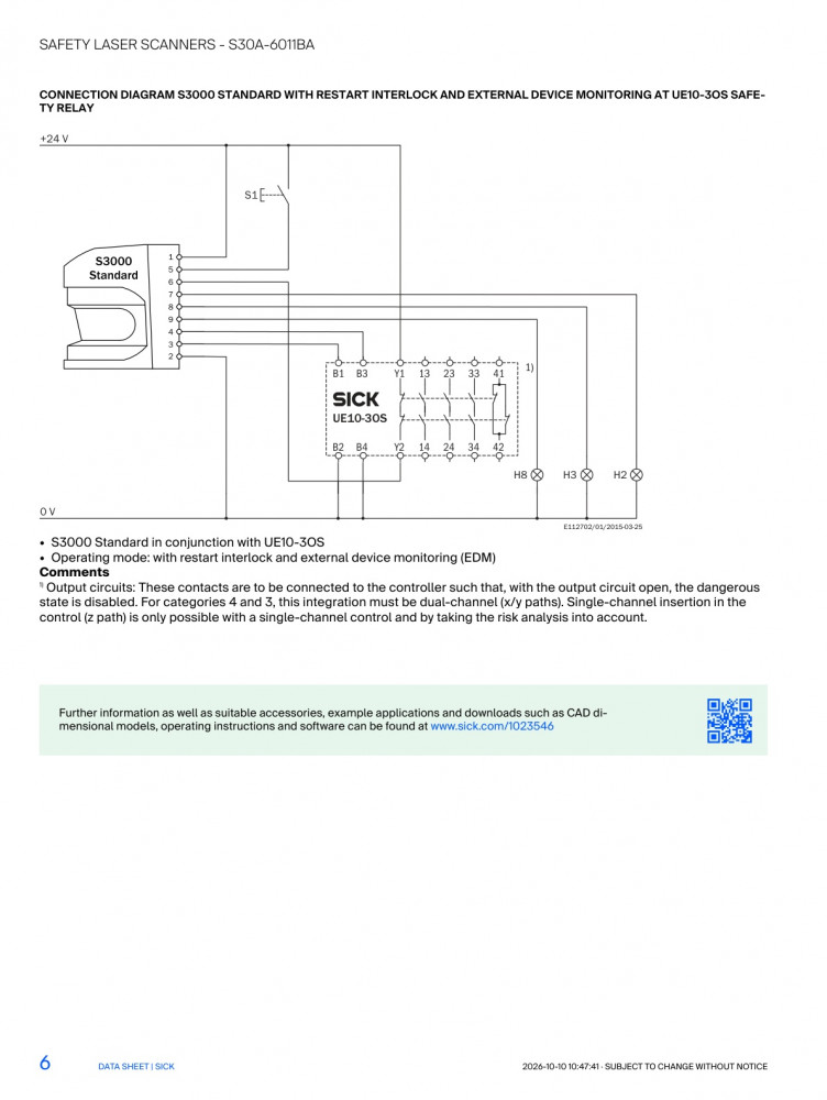S30A-6011BA datasheet page 6