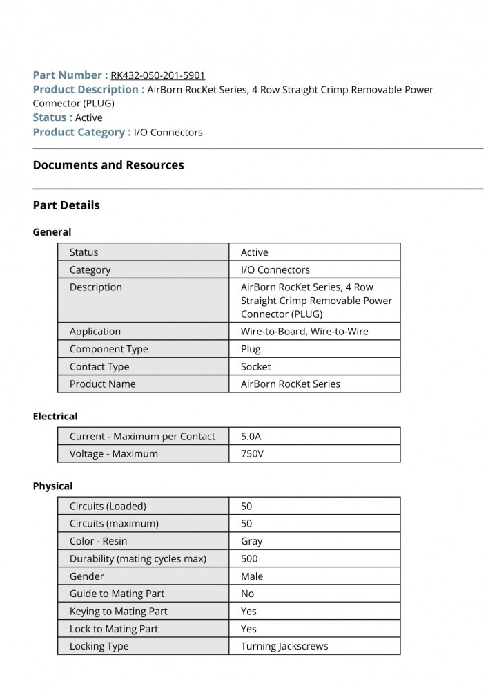 RK432-050-201-5901 technical document image, page 1