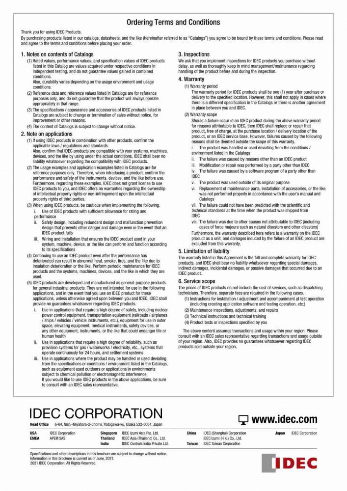IDEC EB3C relay barrier document page 9