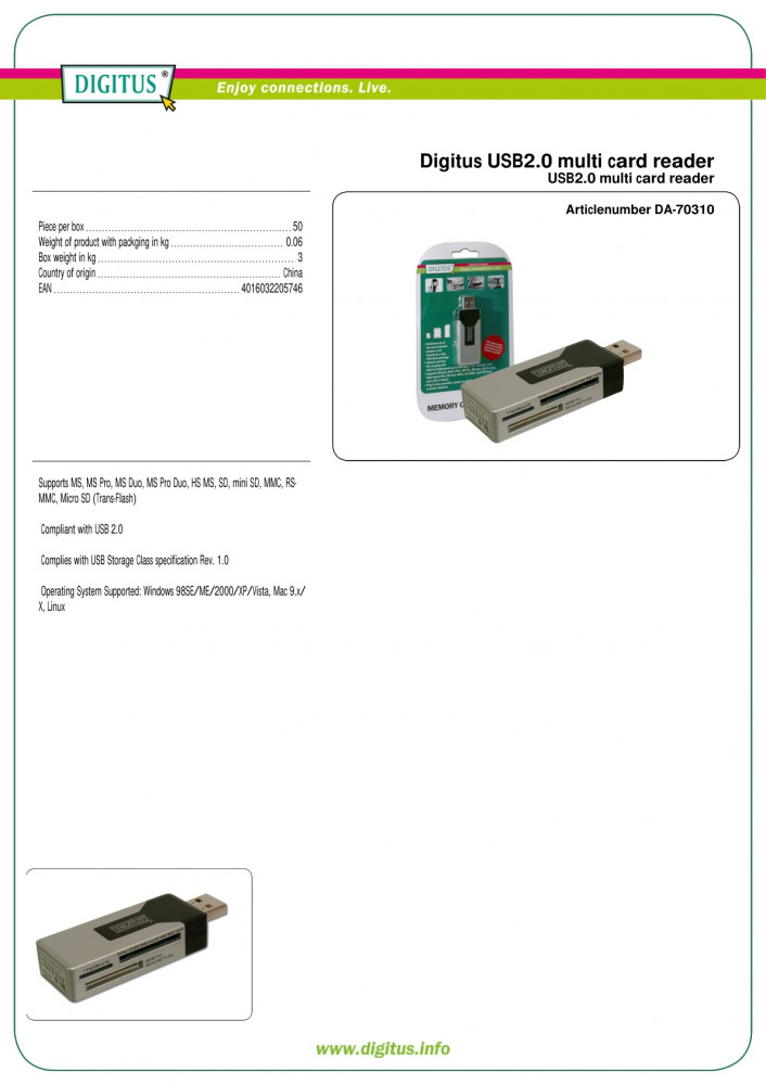 DA-70310 product document image
