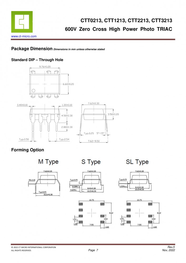 CTT3213 datasheet page 7