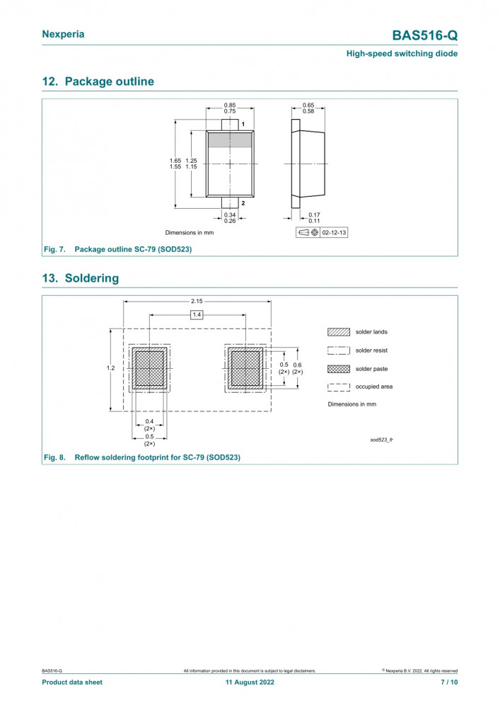 BAS516-QX datasheet page 7