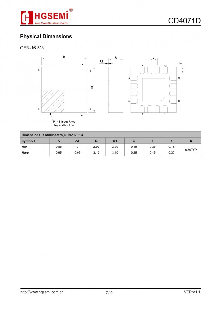 CD4071D datasheet page 7