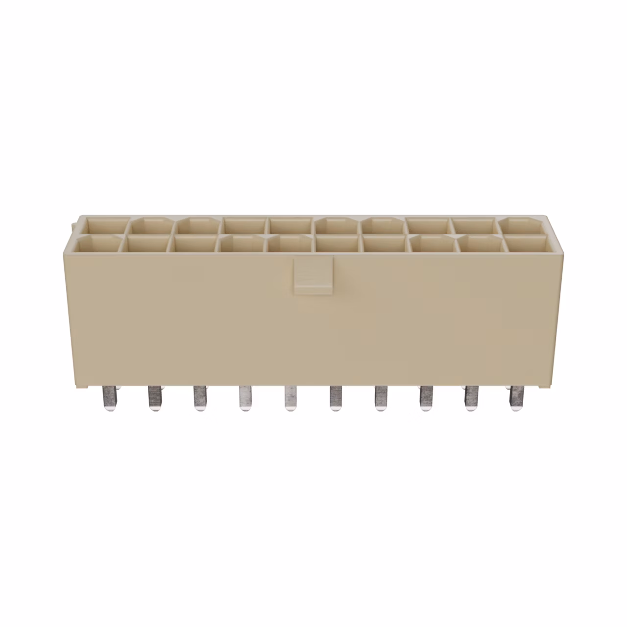 Mini-Fit Jr. Header, 4.20mm Pitch, Vertical, without Flange, 20 Circuits, 0.76µm Gold (Au) over Nickel (Ni) Plating, Bulk Packaging for sale