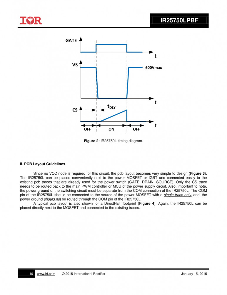IR25750L datasheet page 10