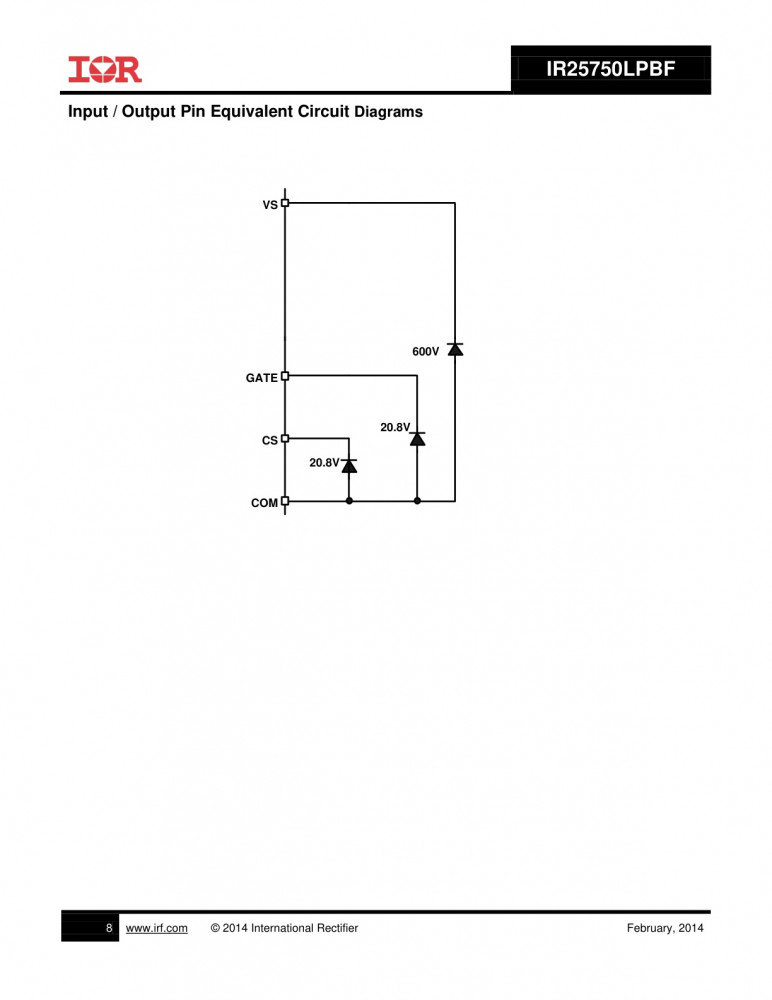 IR25750L datasheet page 8