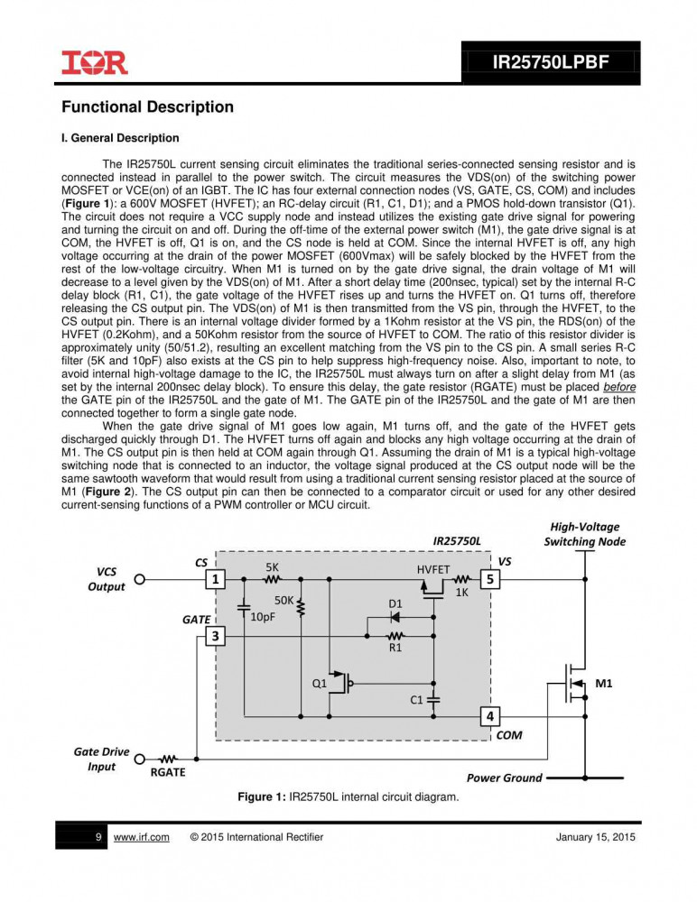 IR25750L datasheet page 9