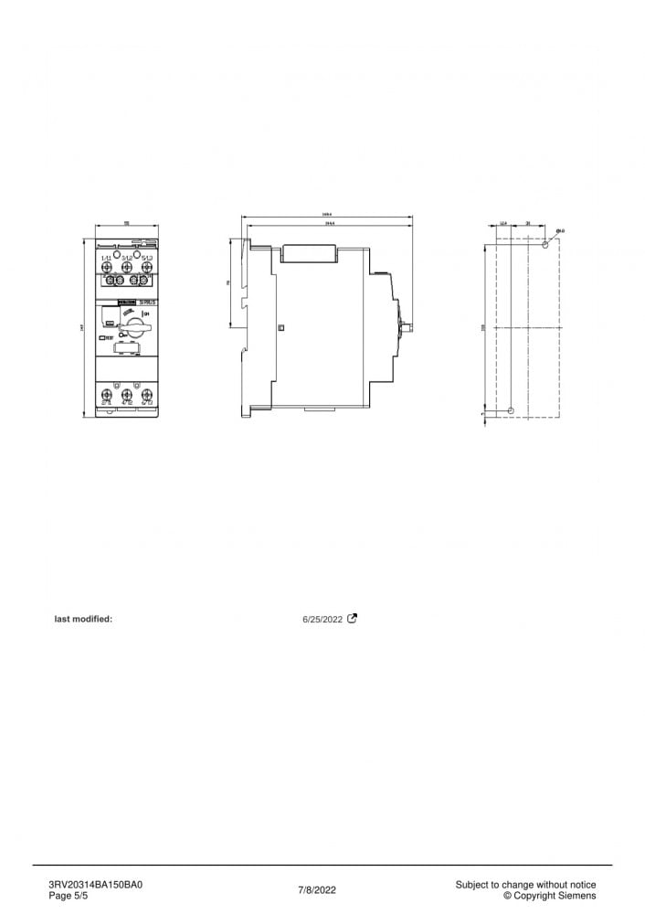 3RV20314BA150BA0 document page 5