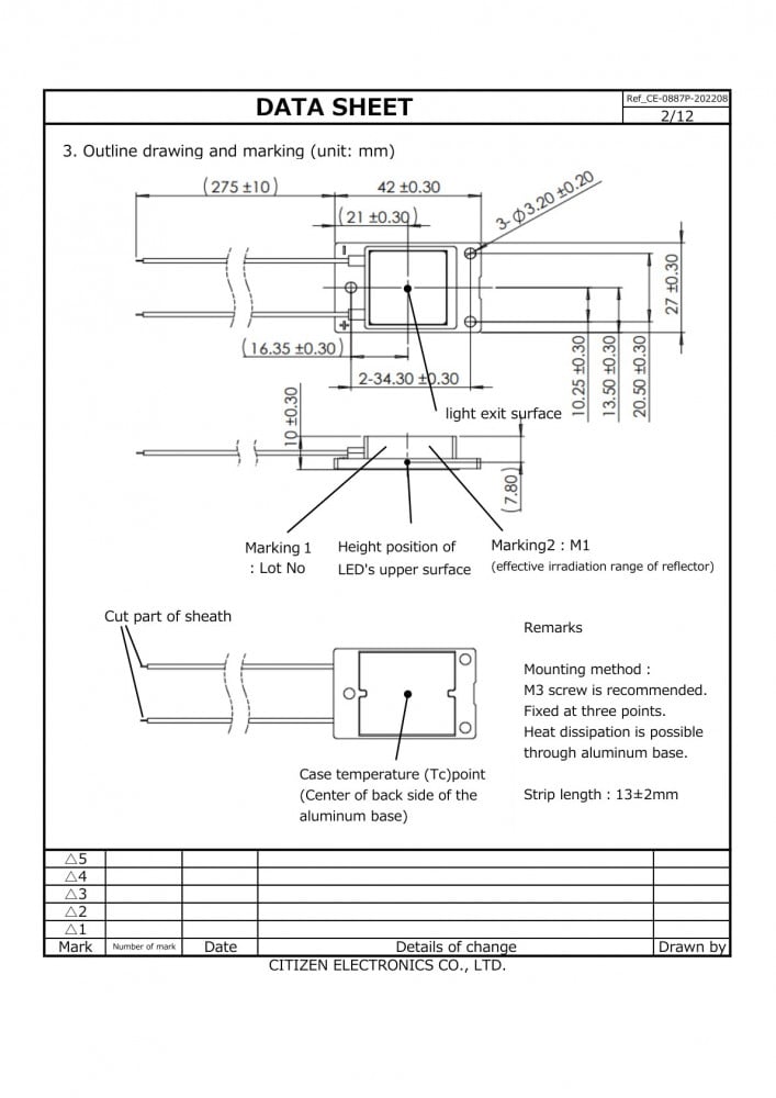 UVM001-0101U1-RM1 datasheet page 3