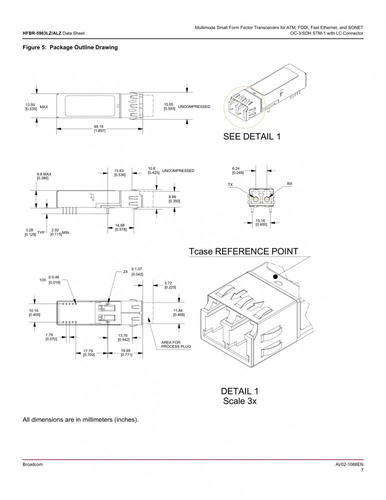 HFBR-5963LZ datasheet page 7