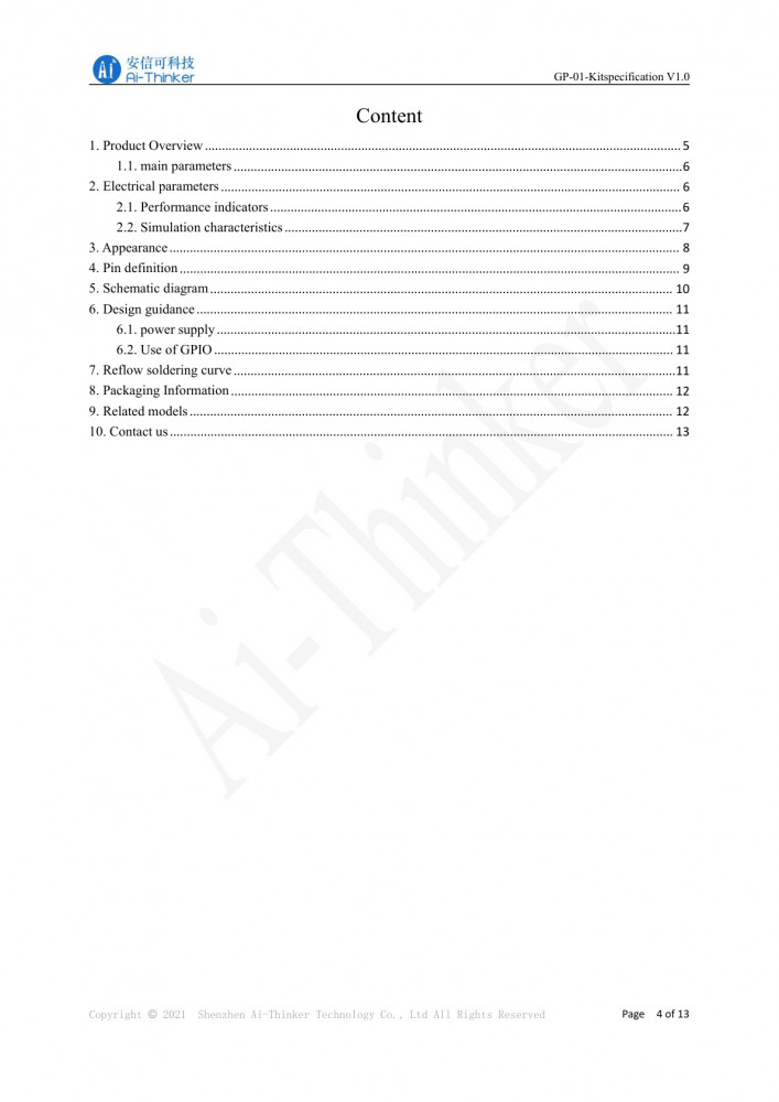 GP-01-Kit document page 4