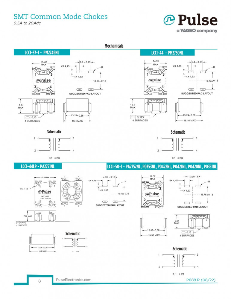 P0422NLT technical document page 8
