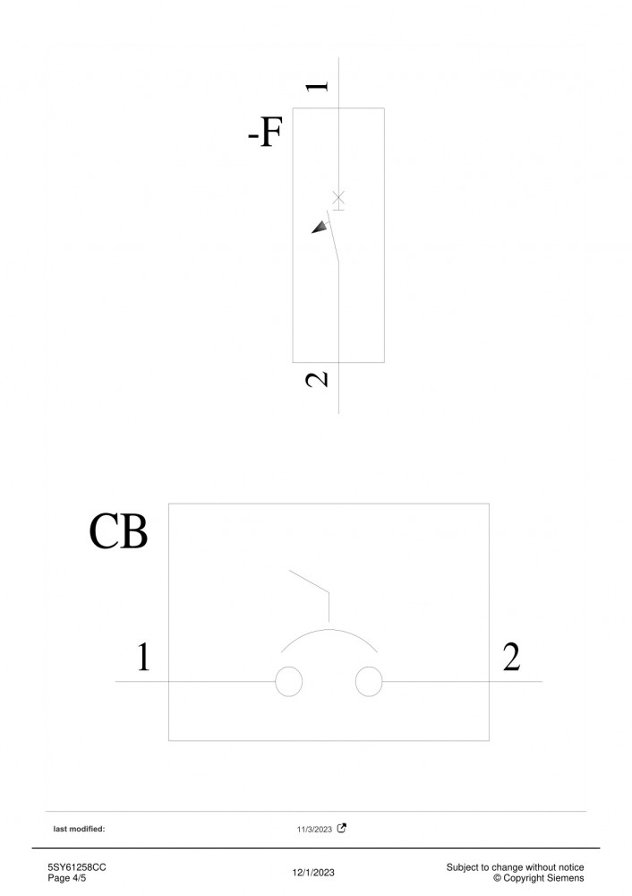 5SY6125-8CC technical document page 4