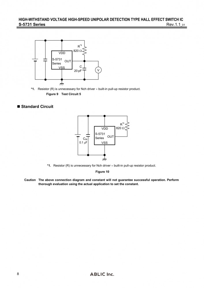 S-5731RSL1-M3T2U datasheet page 8