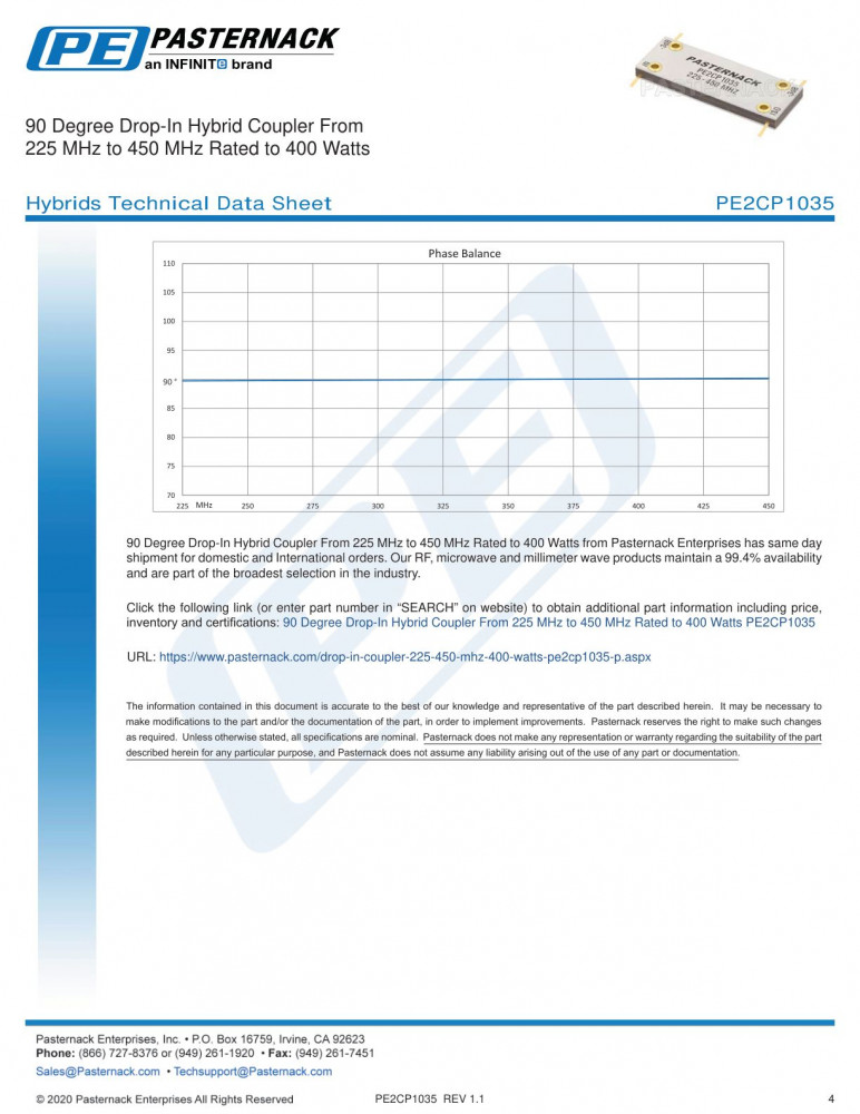 PE2CP1035 technical document page 4