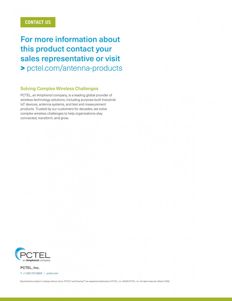 LPCA 450 product document, page 4