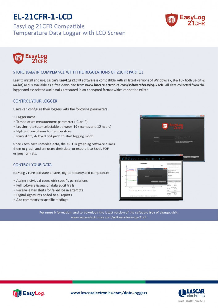 EL-21CFR-1-LCD documentation page 2