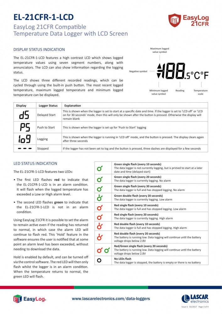 EL-21CFR-1-LCD documentation page 3
