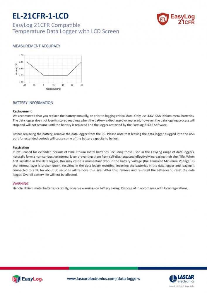 EL-21CFR-1-LCD documentation page 4