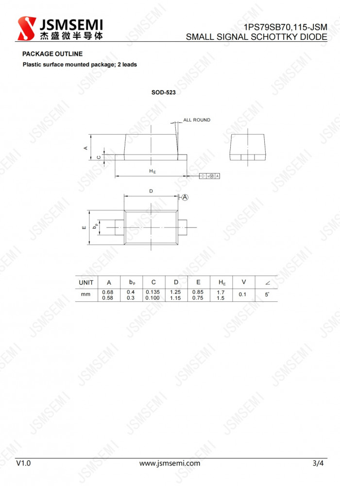 1PS79SB70,115-JSM datasheet page 3