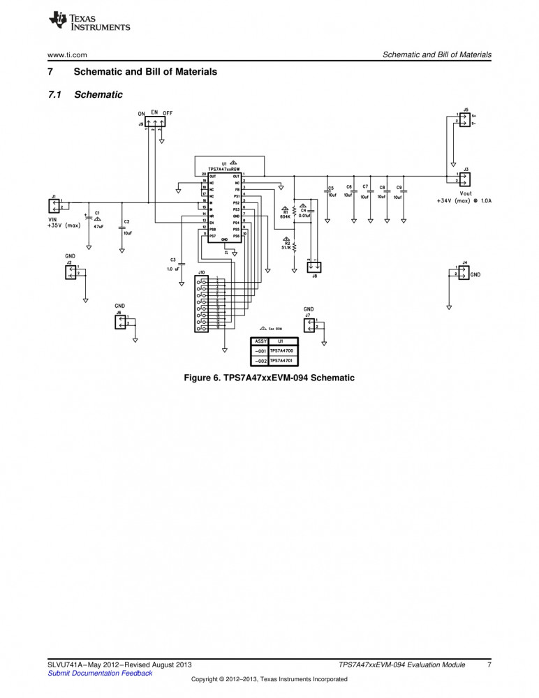 TPS7A4701EVM-094 document preview, page 7