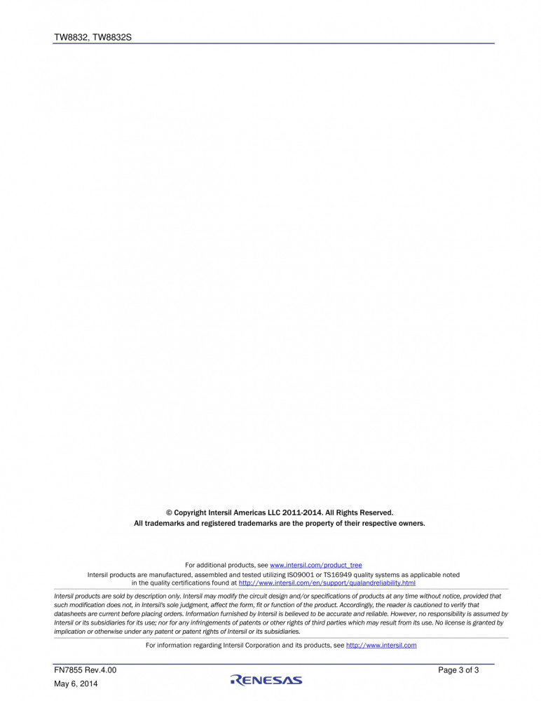 TW8832 technical document page 3