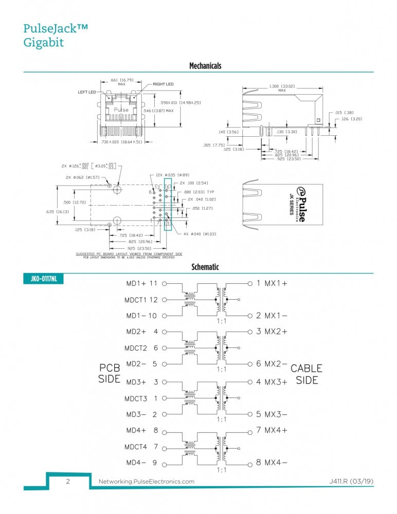 JK0-0136NL technical document page 2