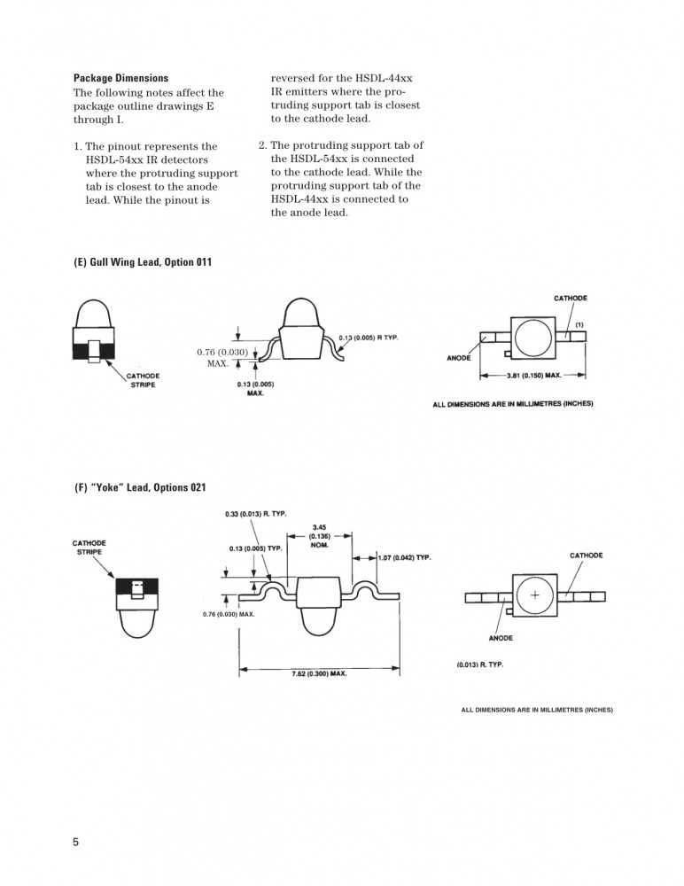 HSDL-4420#1L1 datasheet page 5