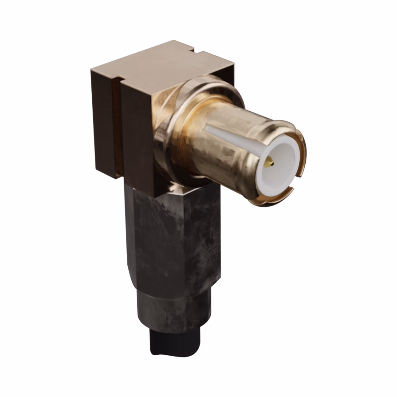 MCX Plug, Right-Angle, Crimp, RG-174, RG-188 and RG-316 Cable, Die Cast Body, Nickel (Ni) Plated, One Piece Per Bag, 50 Ohms for sale