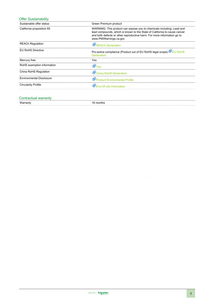 ZBY9W3B330 technical document page 3